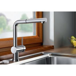 Blanco Linus-S-F - Miscelatore sottofinestra con doccetta - cromato ...
