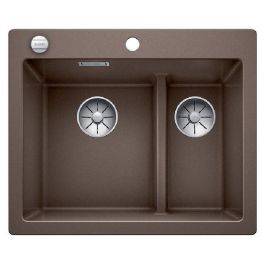 Blanco Pleon 6 SPLIT - Lavello in silgranit - 2 vasche - caffè - 1521698