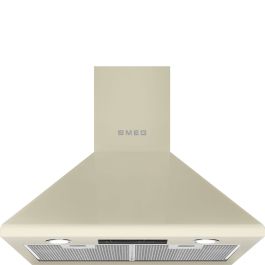 Smeg KSED65PE - Cappa a parete Aspirante Colore Panna 60 cm Classe B
