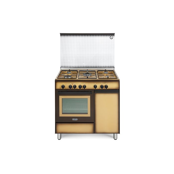 Delonghi DEMK 96 B5 ED Cucina 5 fuochi forno elettrico multifunzione ...