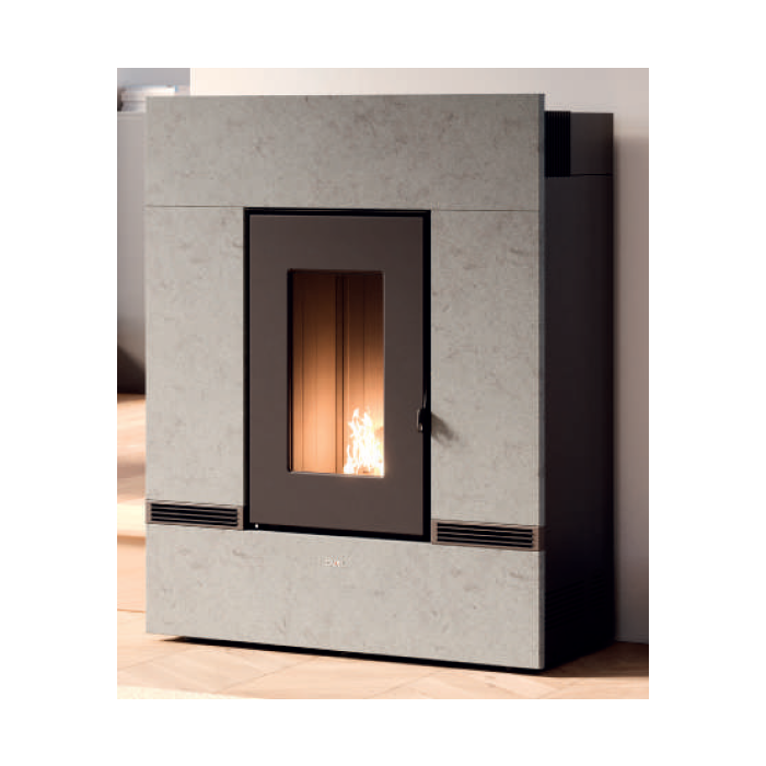 Cadel 7022210 Mithos Plus 12 UP Stufa a Pellet 12 Kw A+ Pietra Serpentino